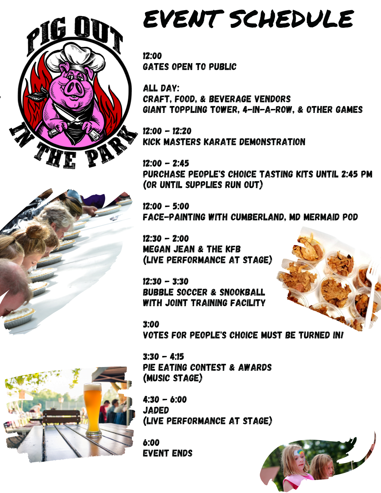 Event Day - Pig Out in the Park